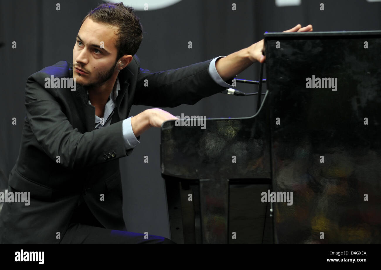 Singer Tom Smith of British Indie-Rock-band 'The Editors' performs at ...