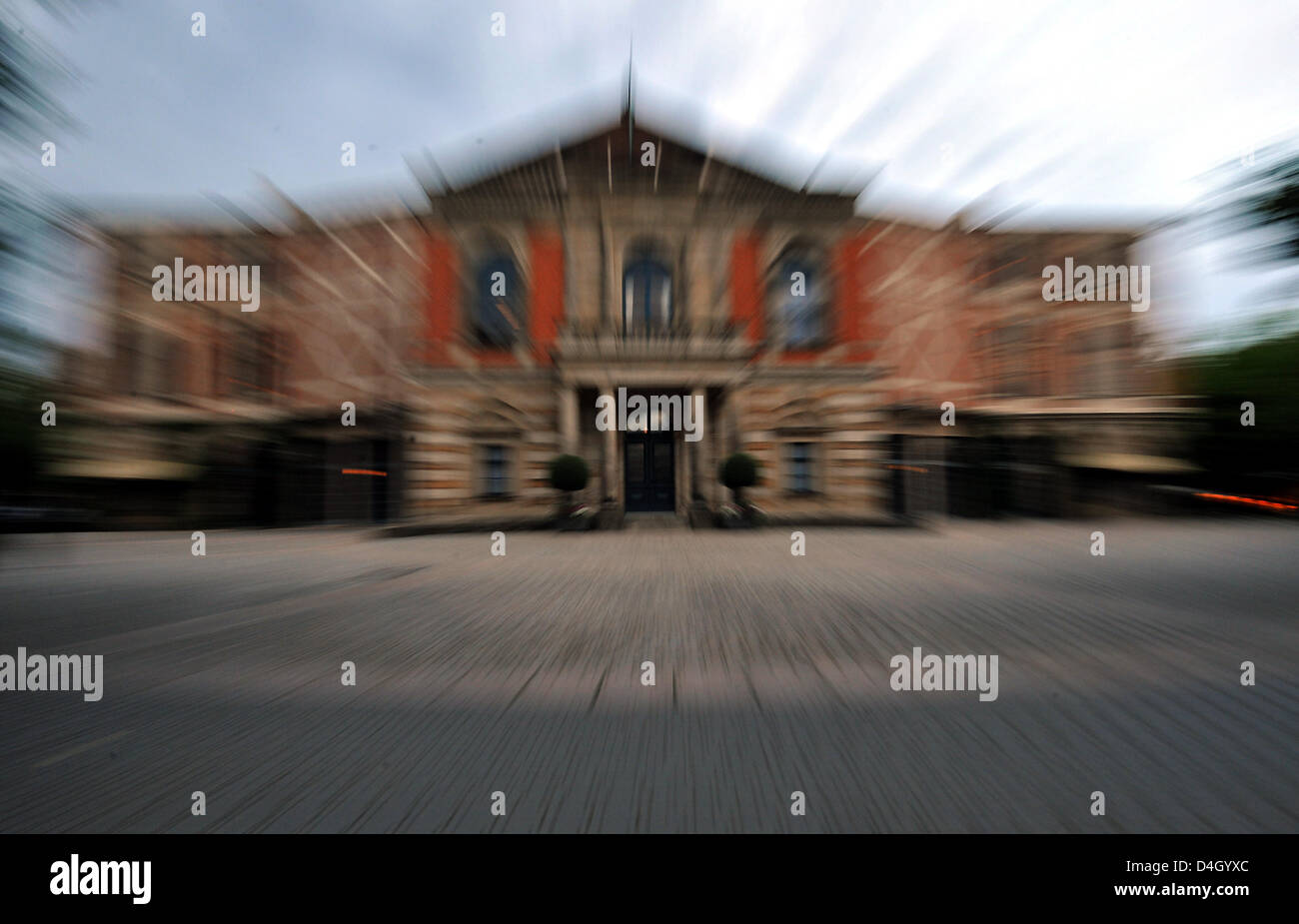 The Bayreuth Festival Theatre, also called the 'Richard-Wagner ...
