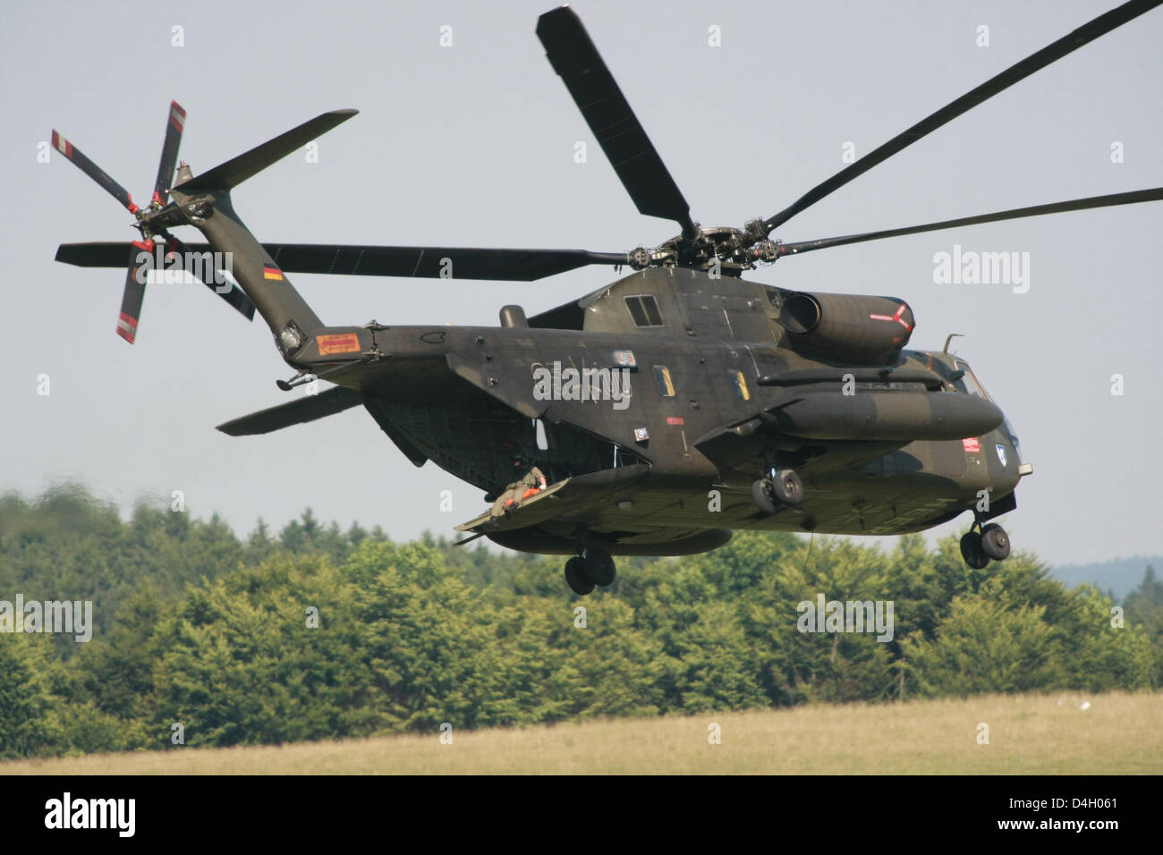 A CH-53 helicopter is pictured during the military exercise 'Elite 2008 ...