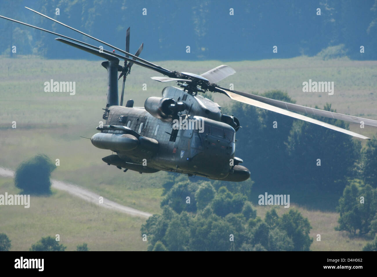 A CH-53 helicopter is pictured during the military exercise 'Elite 2008 ...