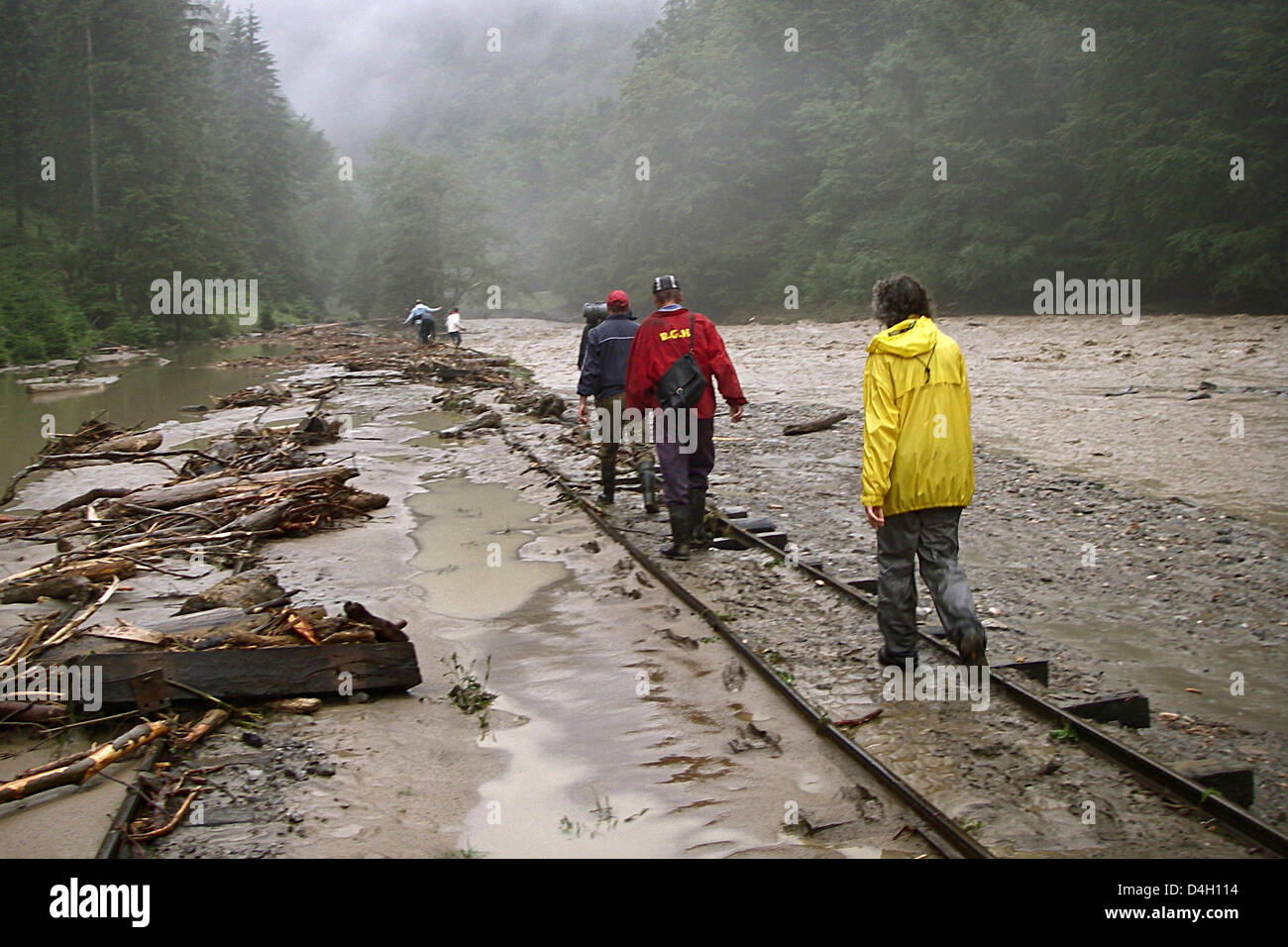 Flood damaged railway hi-res stock photography and images - Alamy