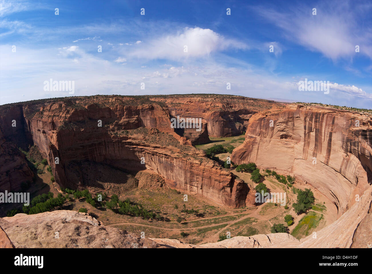Divide between Canyon del Muerto & Black Rock Canyon, Antelope House ...