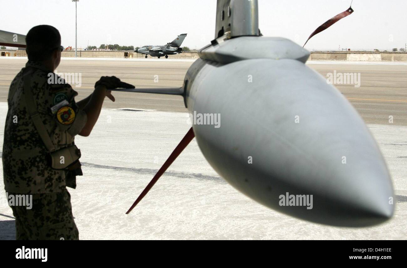 A German Bundeswehr Quick Reaction Force (QRF) reconnaissance jet ...