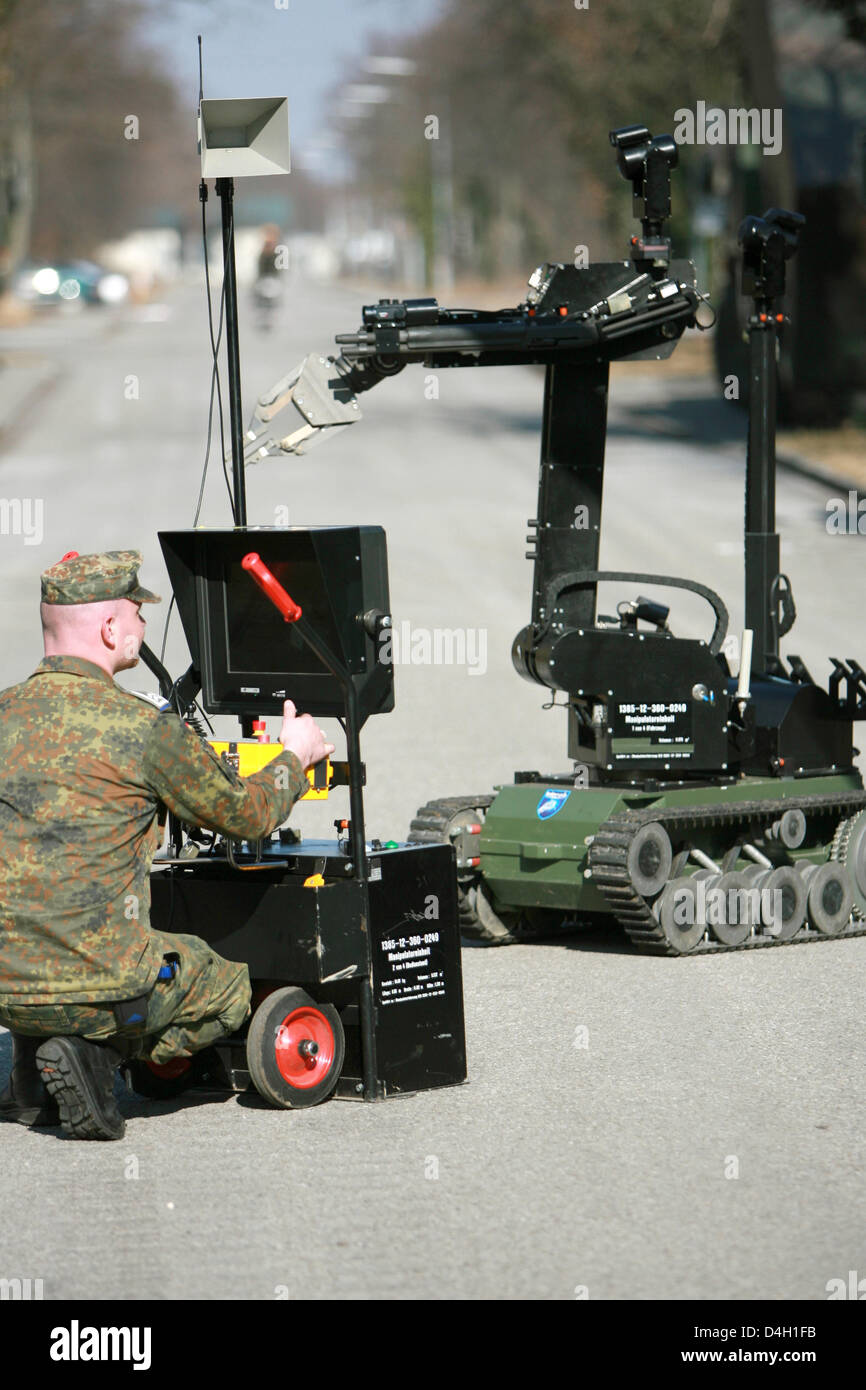 The telerob Explosive Ordnance Disposal and Observation Robot ('tEODor ...