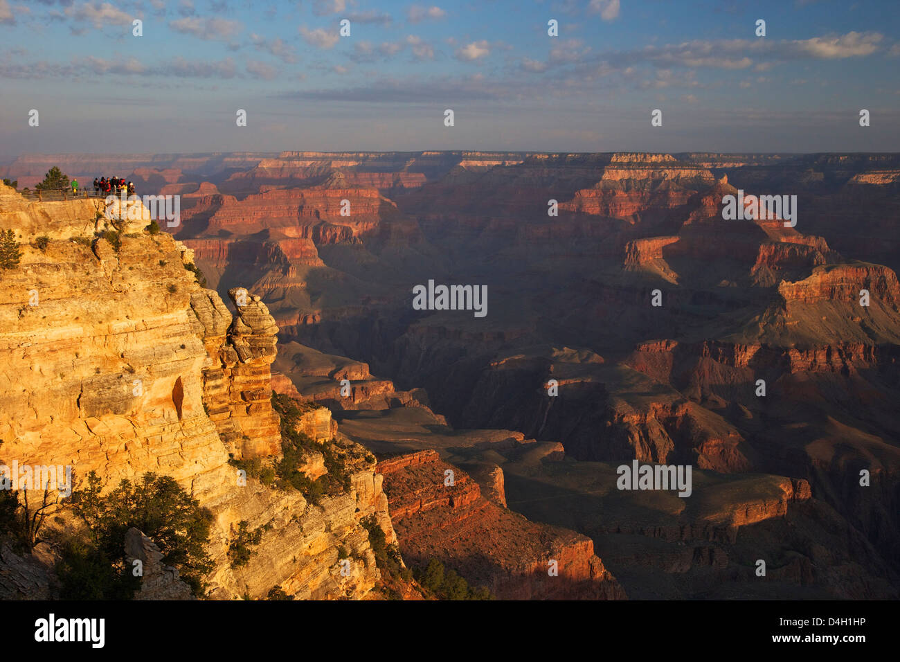 Sunrise at Mather Point, South Rim, Grand Canyon National Park, UNESCO ...
