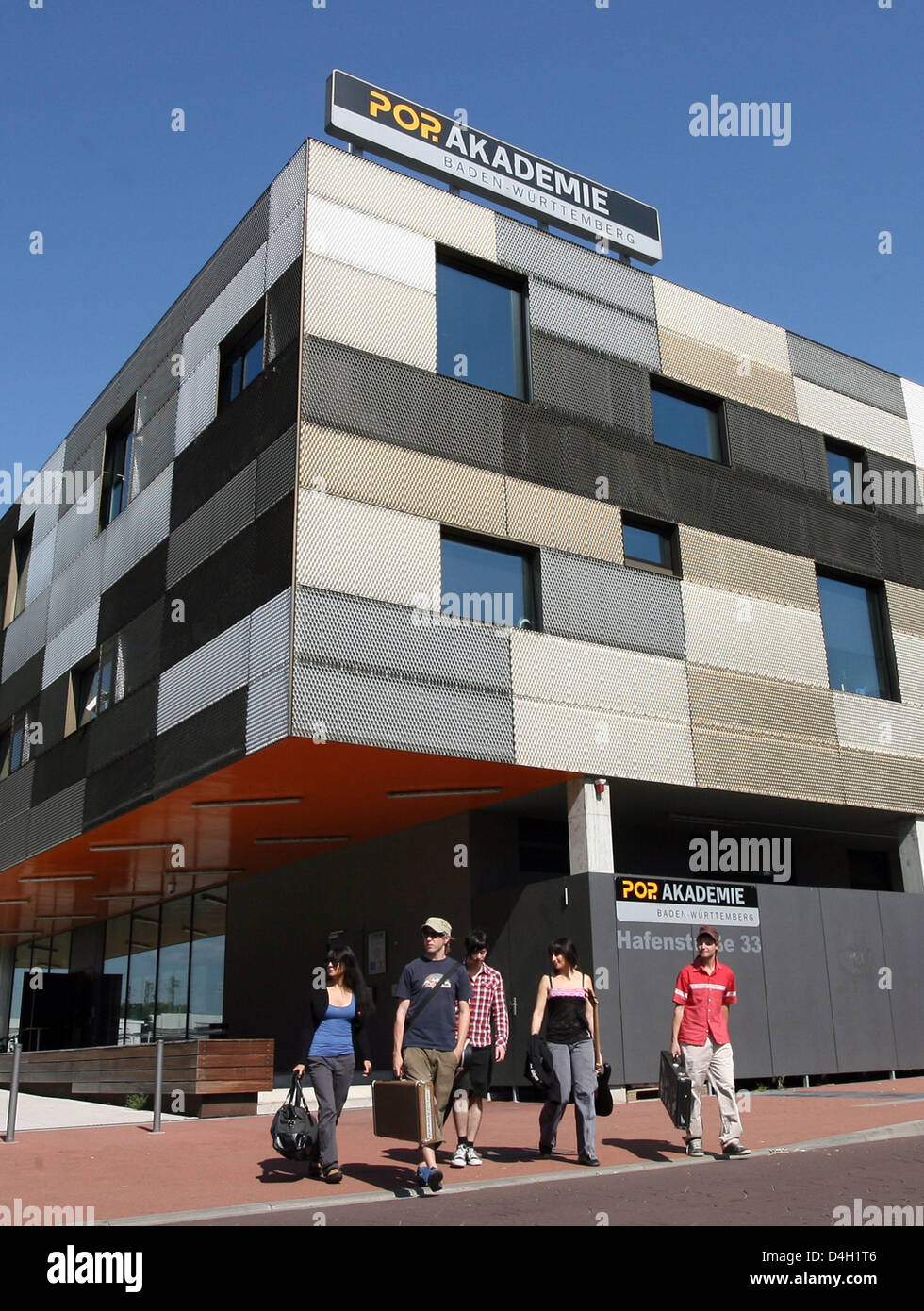 Music students seen at the PopAcademy of Mannheim, Germany, 15 July ...