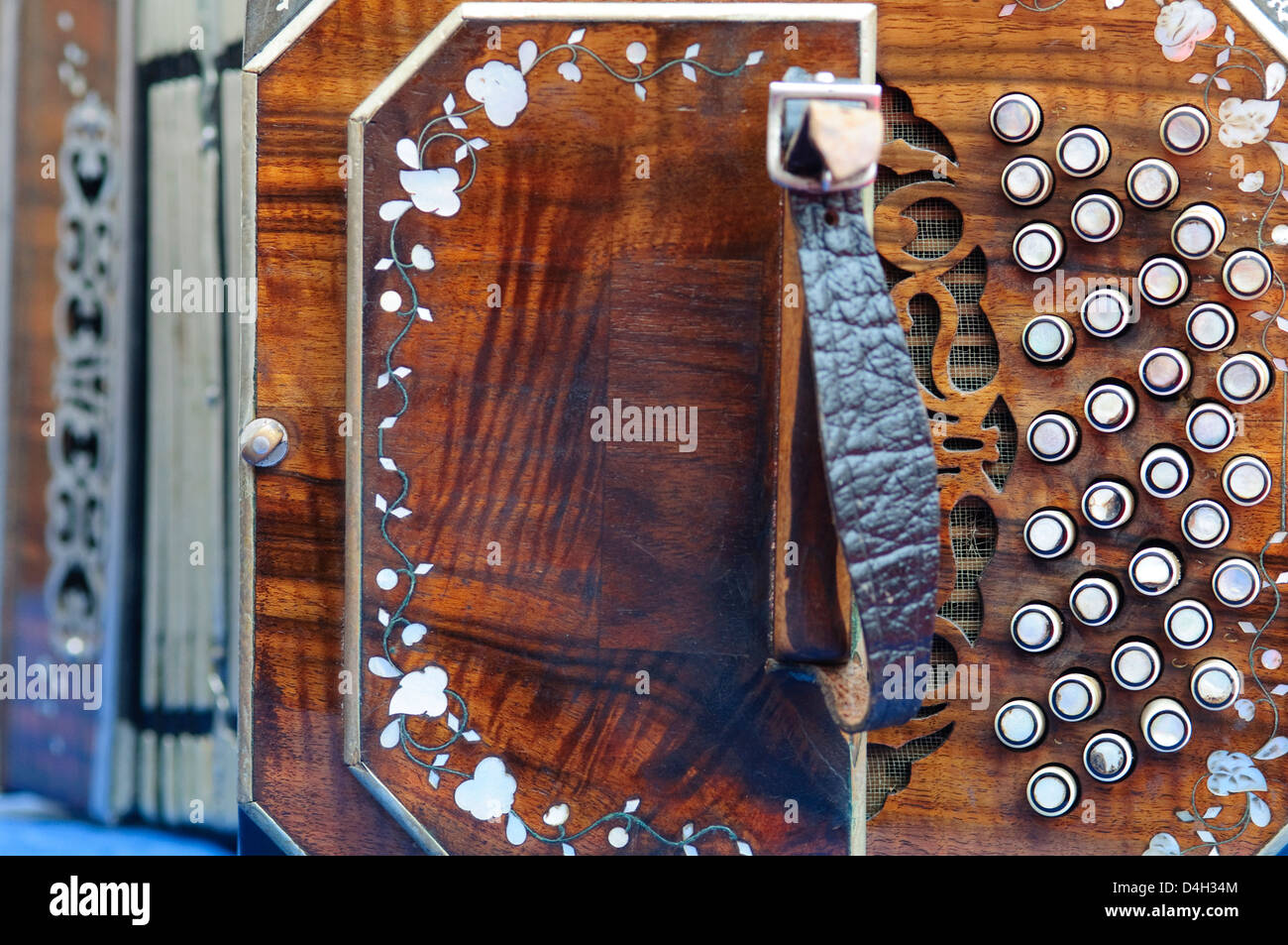 Bandoneon, Traditional Tango Musical Instrument Stock Photo - Alamy