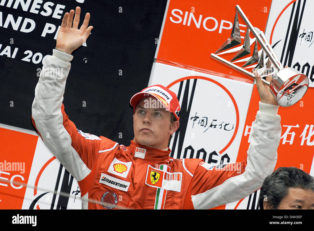 Finnish Formula One driver Kimi Raikkonen of Scuderia Ferrari ...
