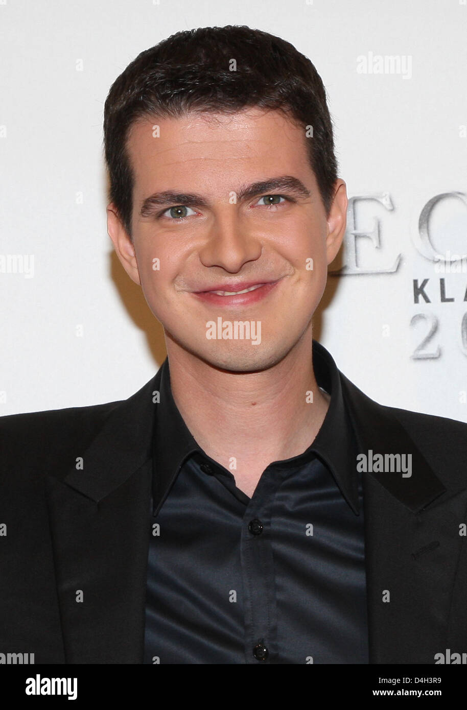 French singer Philippe Jaroussky poses with his 'Singer of the Year ...
