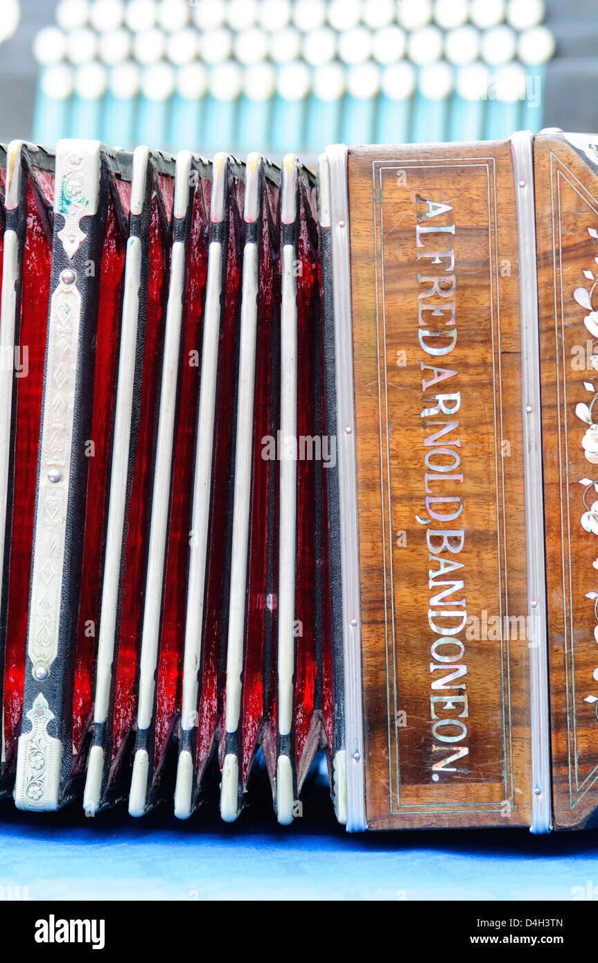 Bandoneon, Traditional Tango Musical Instrument Stock Photo - Alamy