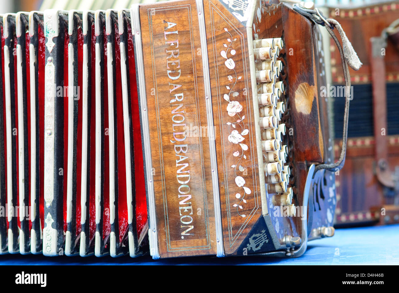 Bandoneon traditional tango musical instrument hi-res stock photography ...