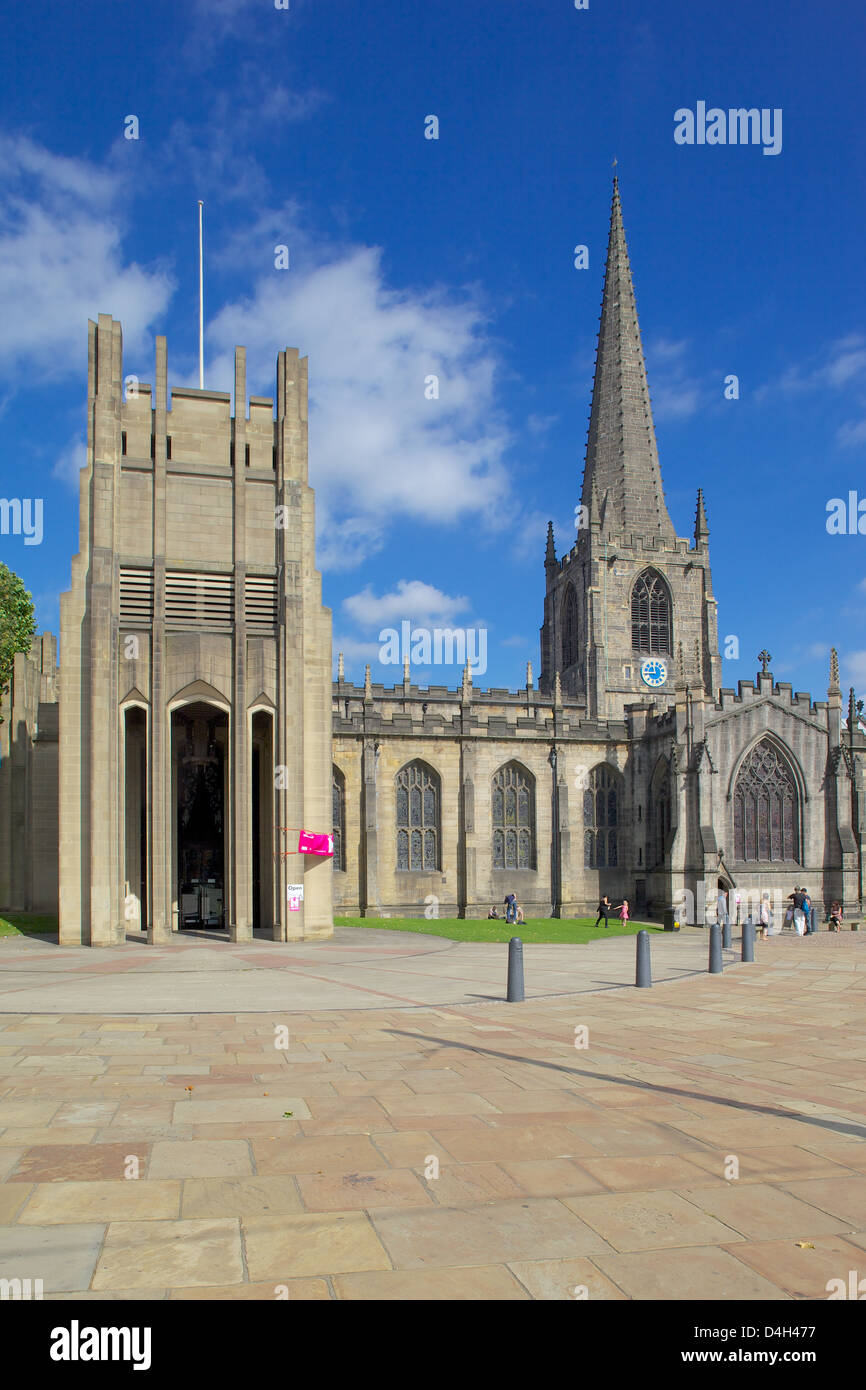 Sheffield Cathedral, Sheffield, South Yorkshire, Yorkshire, England, UK ...