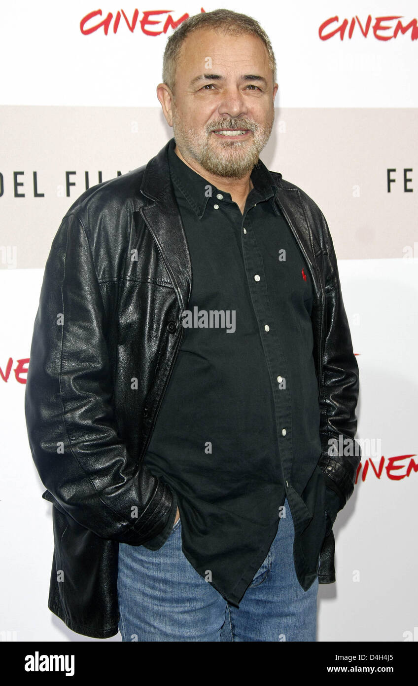 German director Uli Edel poses as he arrives for the press conference ...