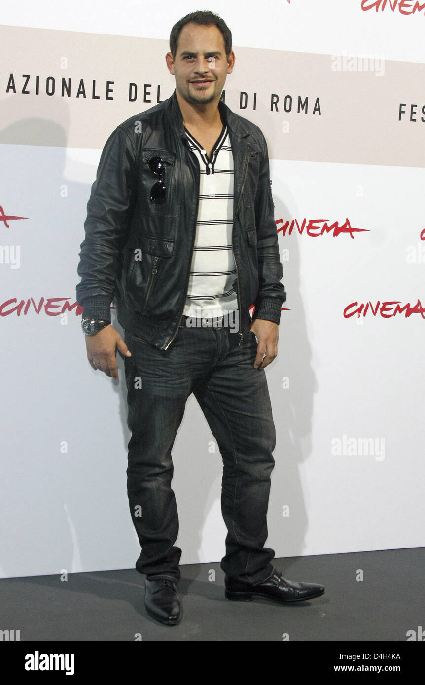 German actor Moritz Bleibtreu poses as he arrives for the press ...