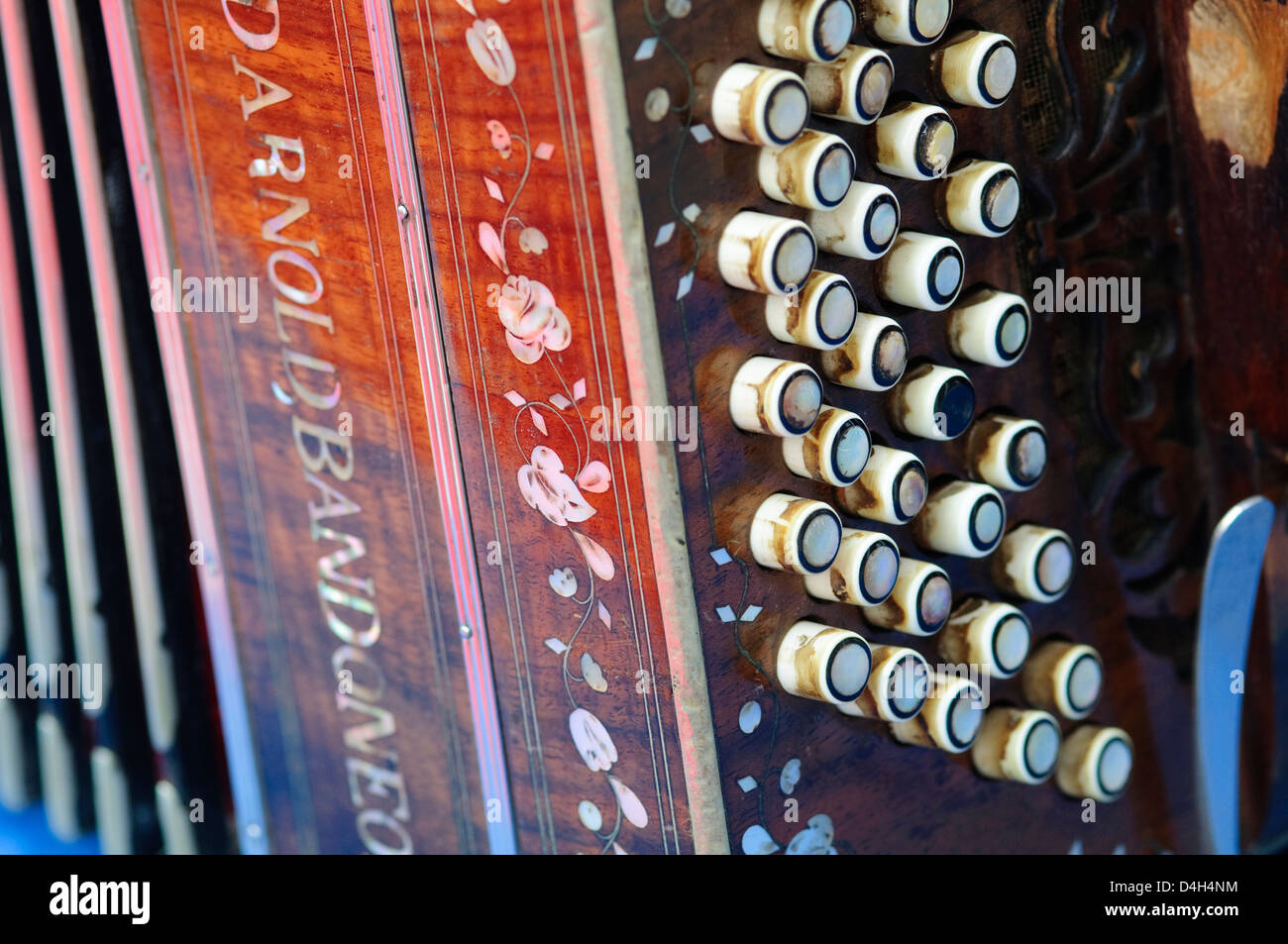 Bandoneon, Traditional Tango Musical Instrument Stock Photo - Alamy