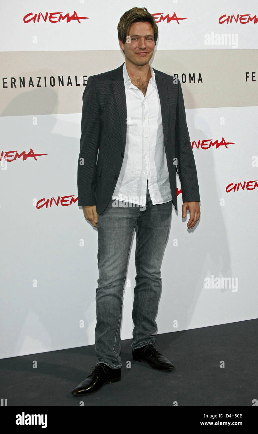 Director Thomas Vinterberg from Denmark poses during a photocall for ...