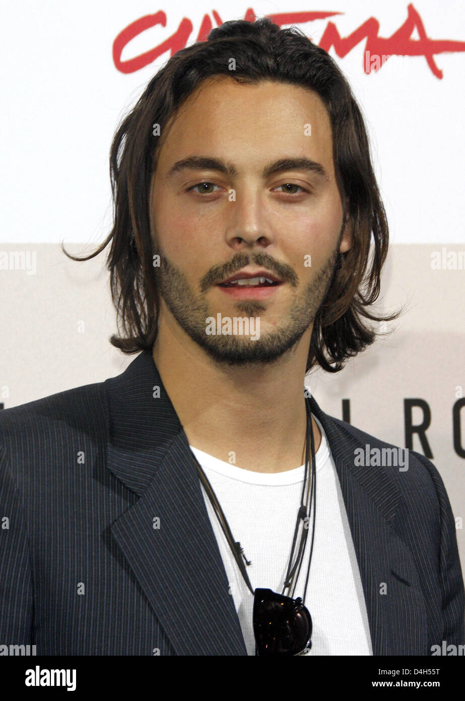 British actor Jack Huston seen at a photocall for the film 'The Garden ...