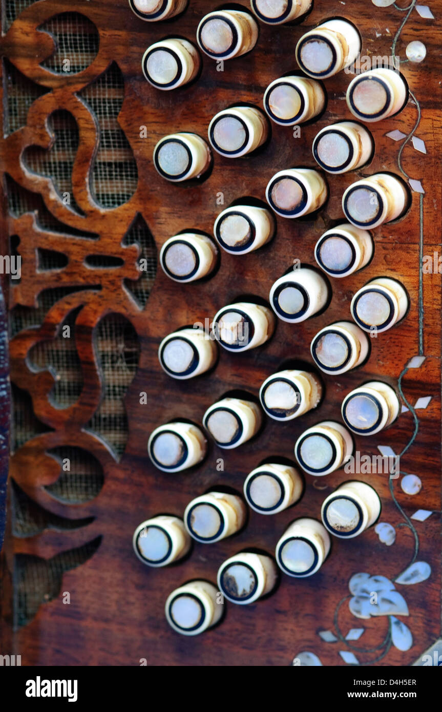 Bandoneon, Traditional Tango Musical Instrument Stock Photo - Alamy