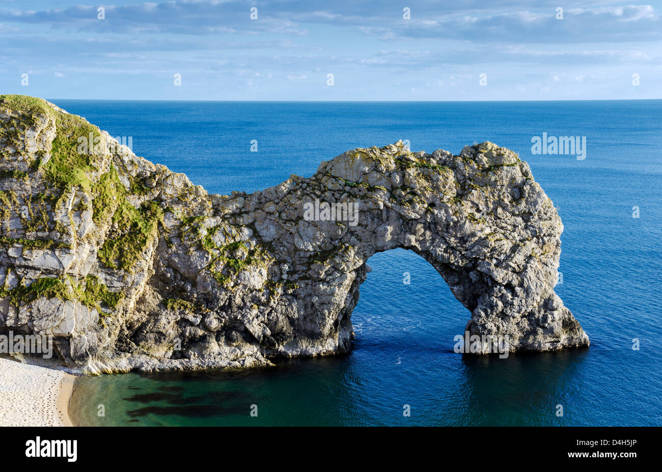 Durdle Door a natural limestone arch on Dorset s Jurassic Coastline ...