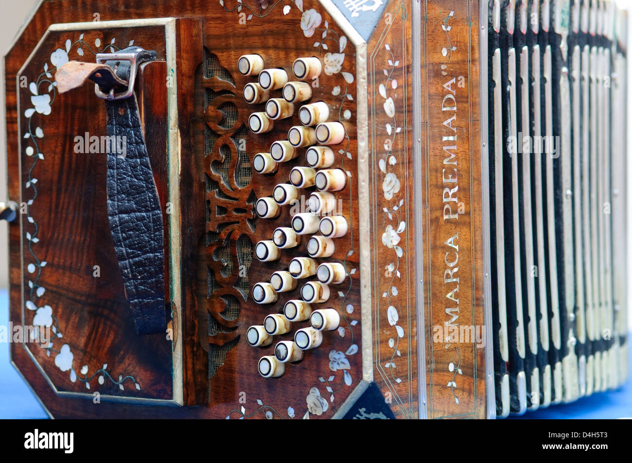 Bandoneon traditional tango musical instrument hi-res stock photography ...