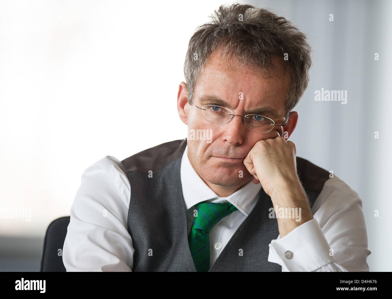 HeidelbergCement CEO and chairman of the managing board, Bernd ...