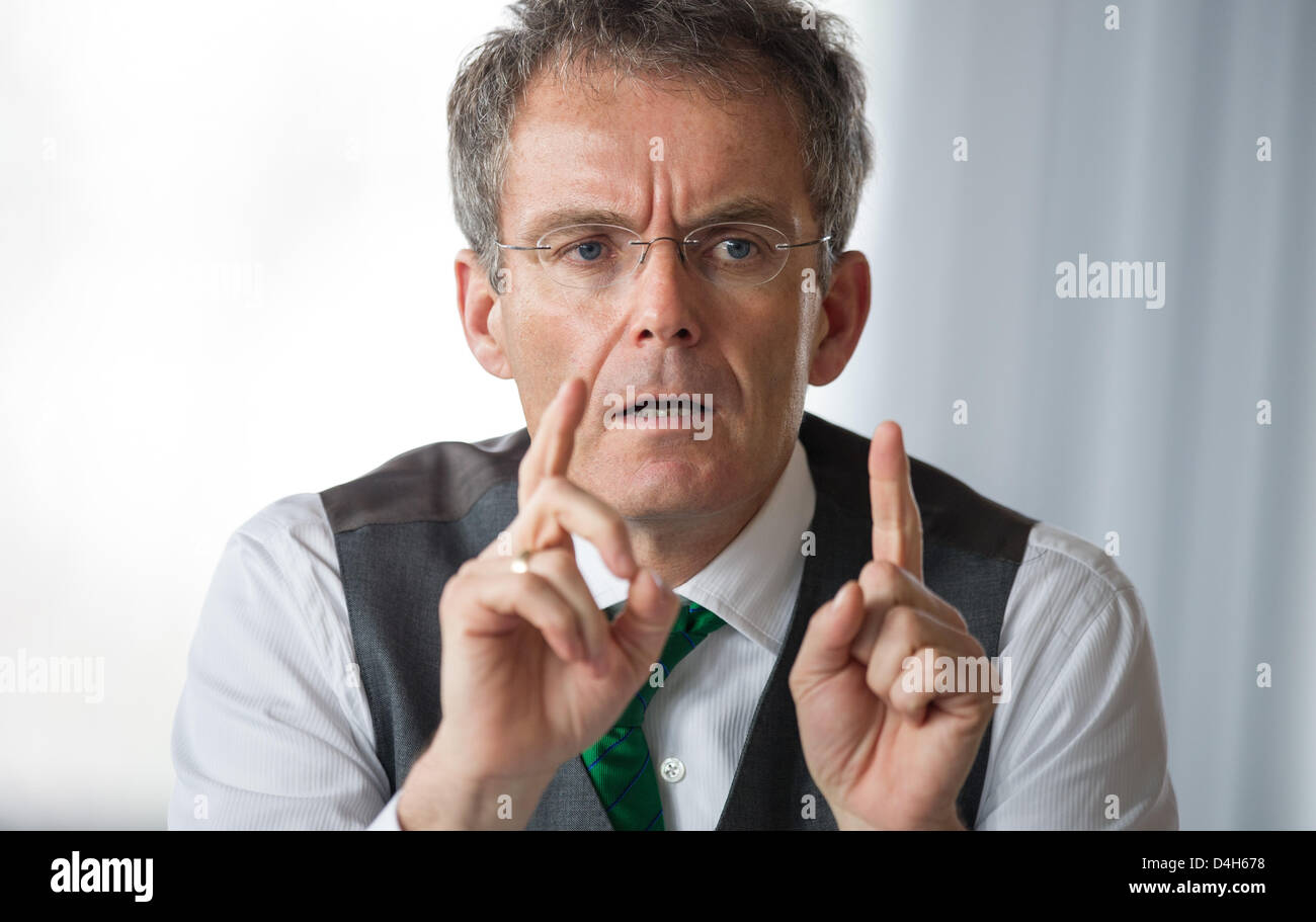 HeidelbergCement CEO and chairman of the managing board, Bernd ...