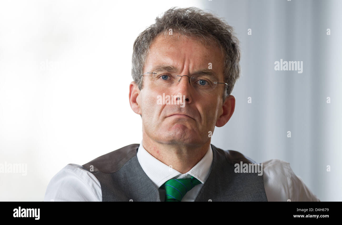 HeidelbergCement CEO and chairman of the managing board, Bernd ...