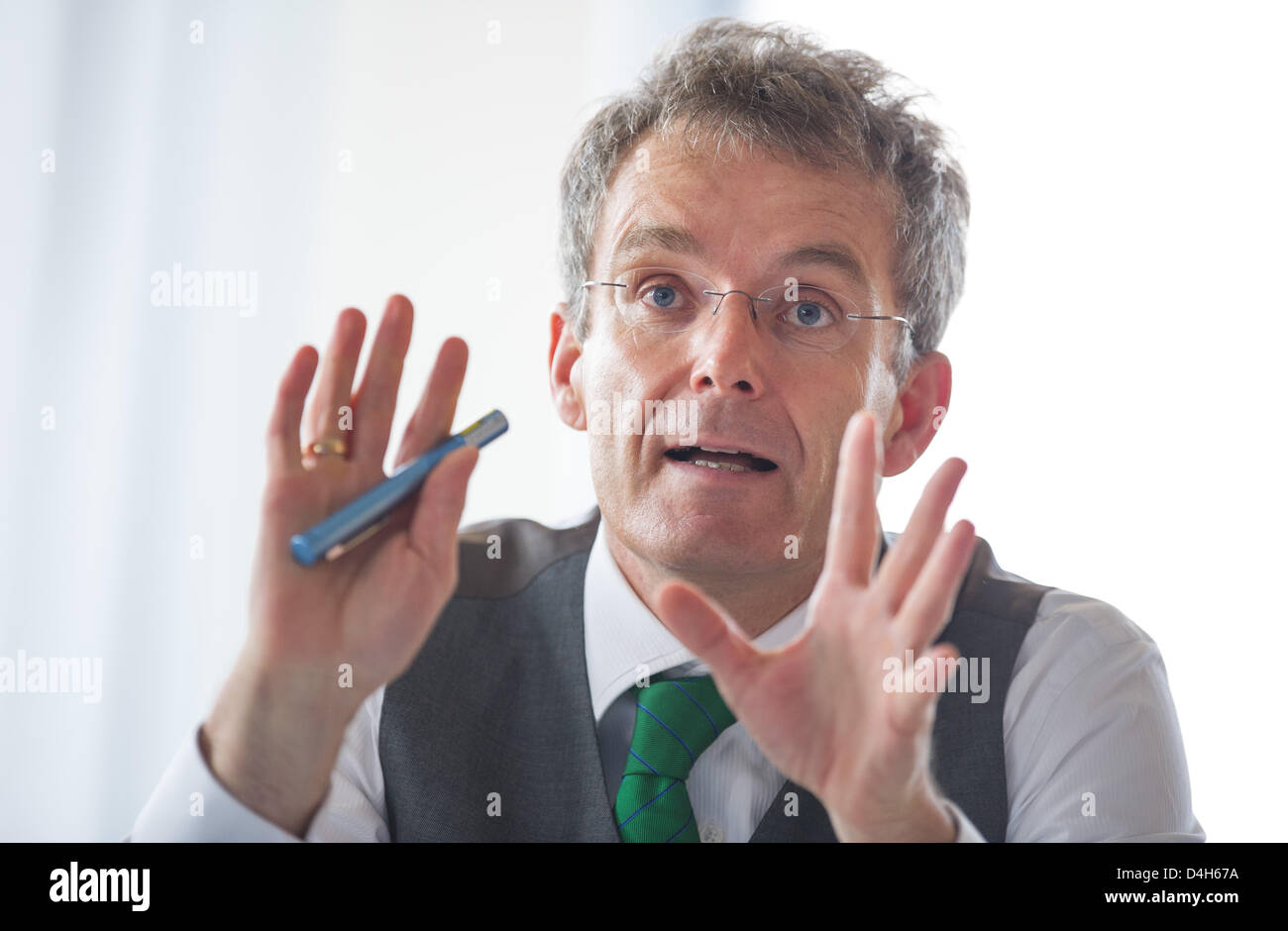 HeidelbergCement CEO and chairman of the managing board, Bernd ...