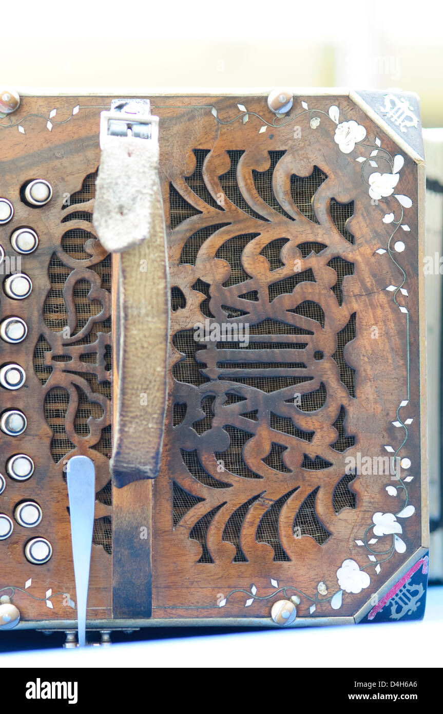 Bandoneon, Traditional Tango Musical Instrument Stock Photo, Royalty ...