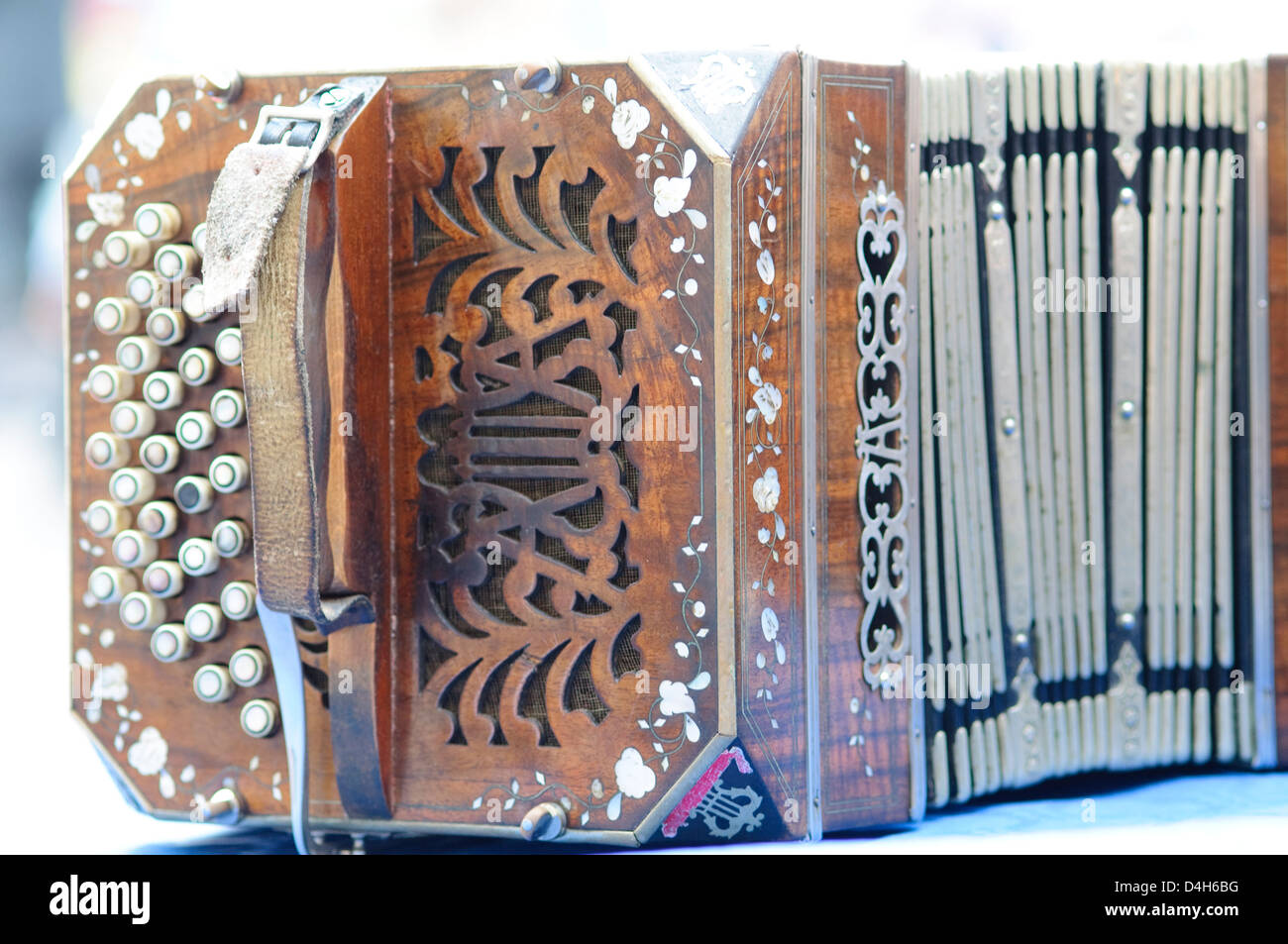 Bandoneon, Traditional Tango Musical Instrument Stock Photo - Alamy