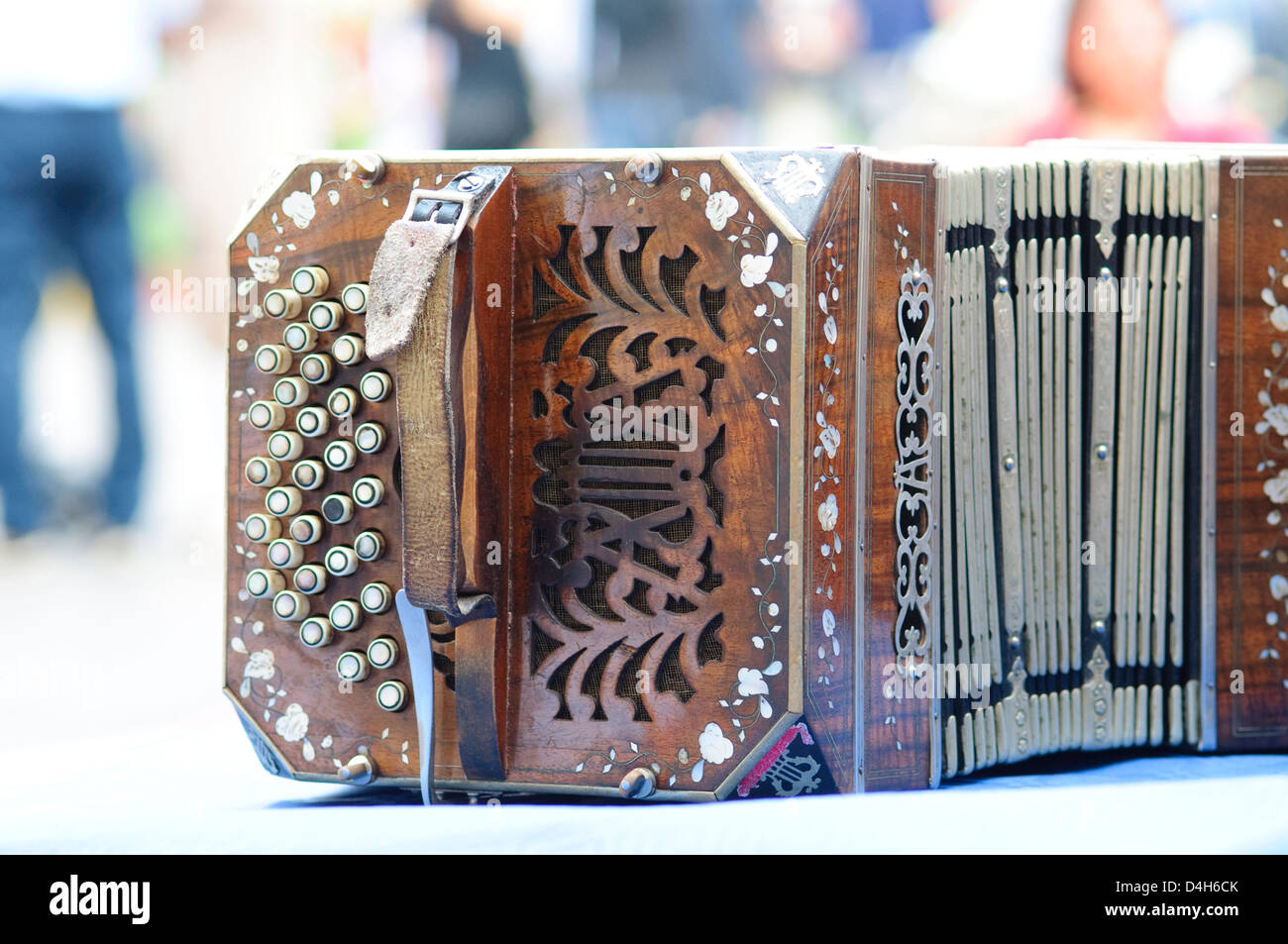 Bandoneon, Traditional Tango Musical Instrument Stock Photo - Alamy