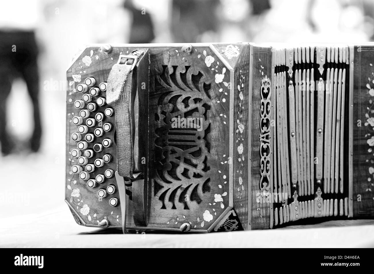 Bandoneon, Traditional Tango Musical Instrument Stock Photo - Alamy