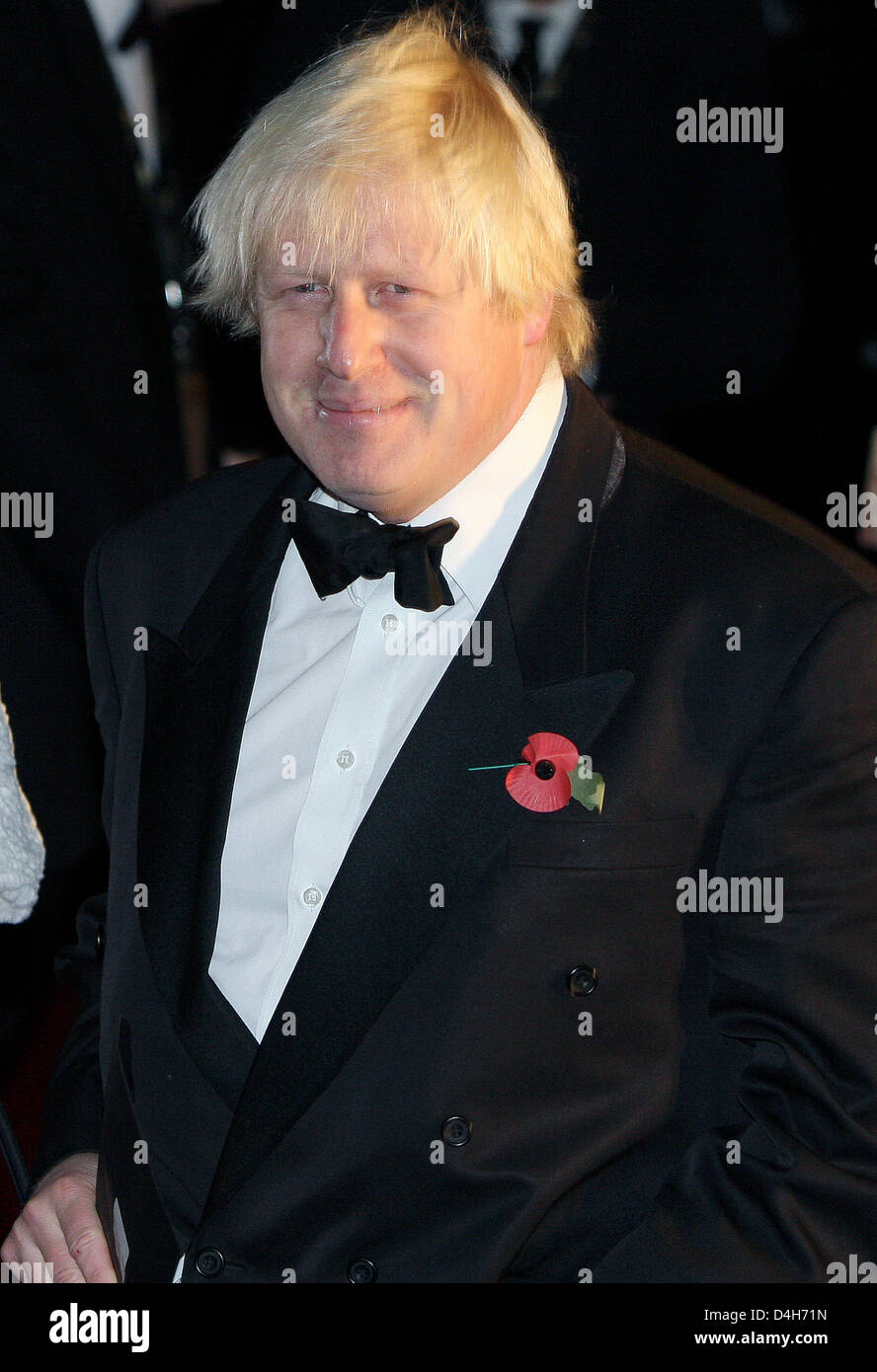 London mayor Boris Johnson arrives for the world premiere of the new ...