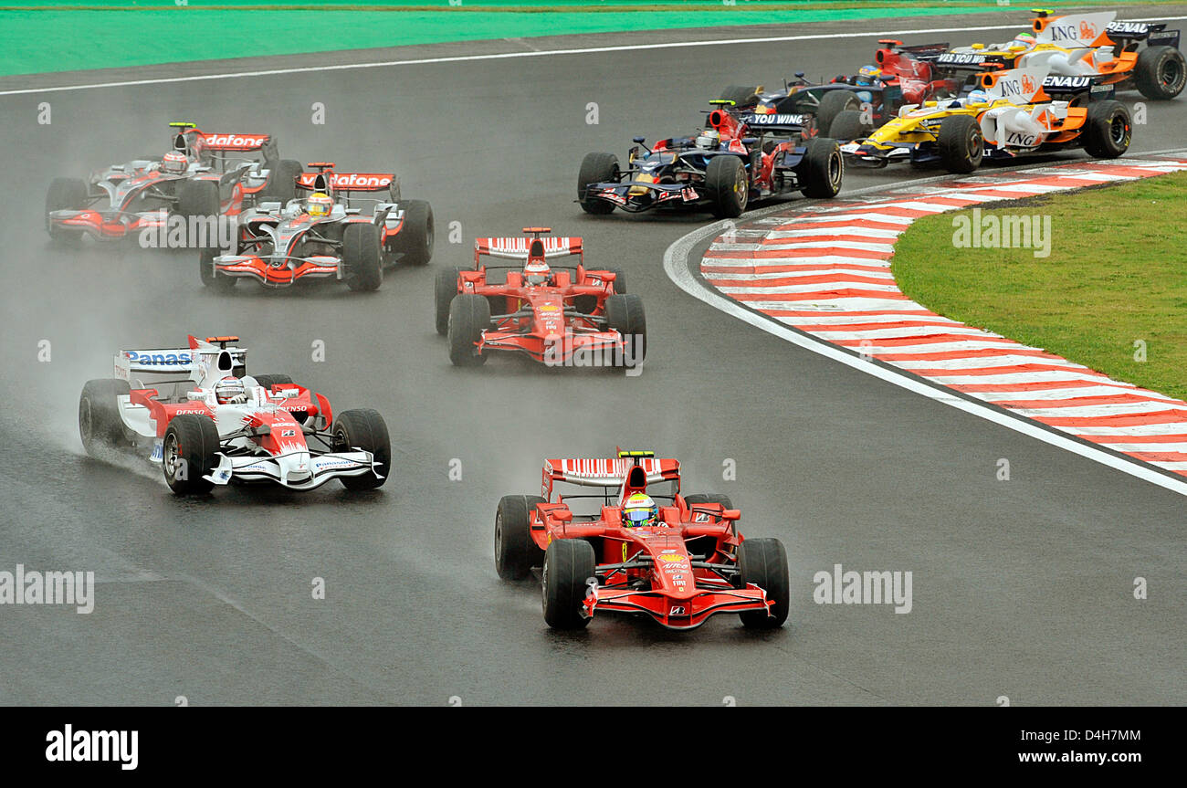 2008 brazilian grand prix interlagos hi-res stock photography and ...