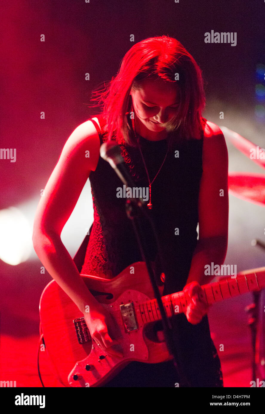 Swiss singer sophie hunger performs hi-res stock photography and images ...