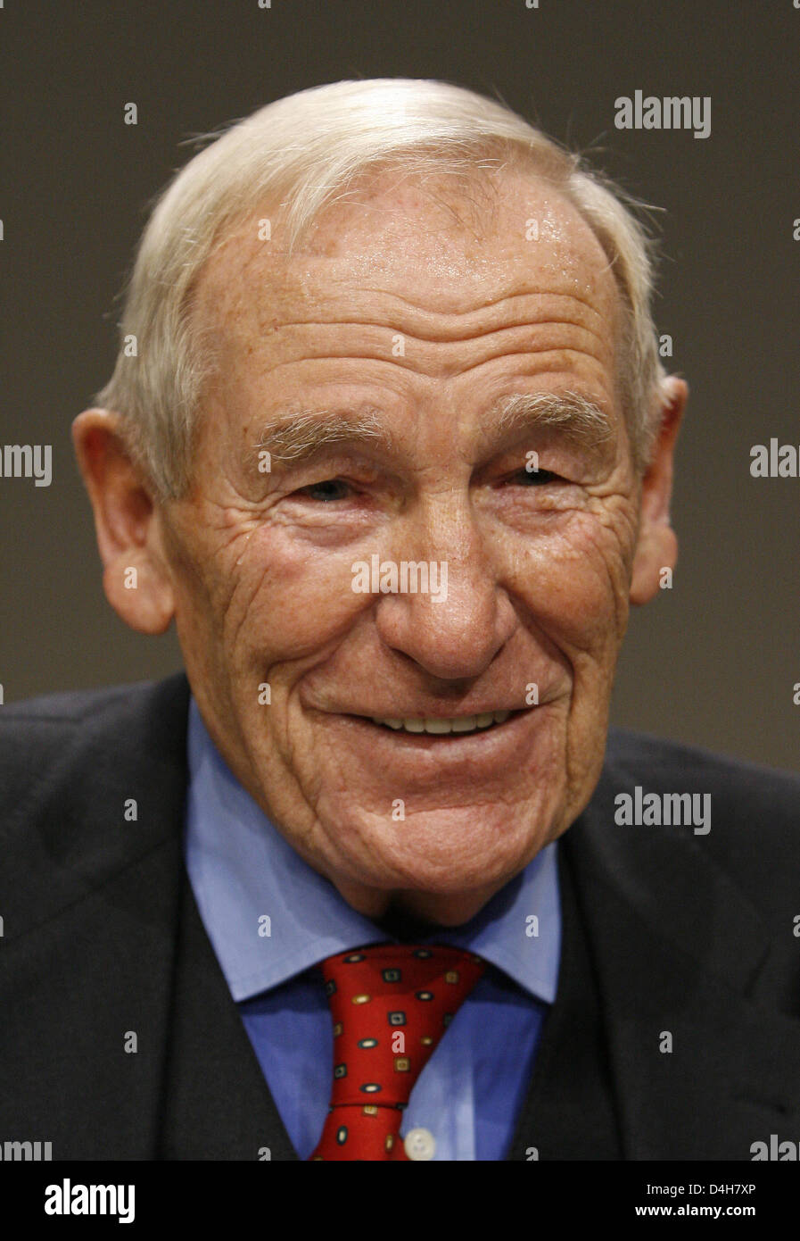 Goalkeeper legend Bernd Trautmann captured during the gala of 'German ...