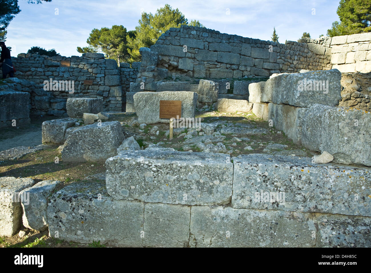 Saint Blaise (Provence,France Stock Photo - Alamy