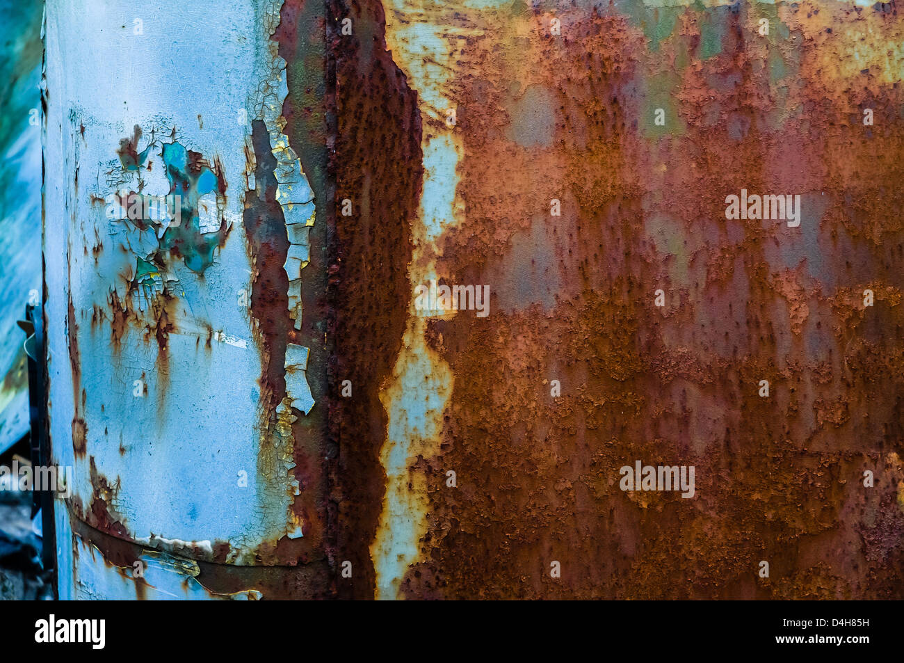 Rust colored steel plate hi-res stock photography and images - Alamy