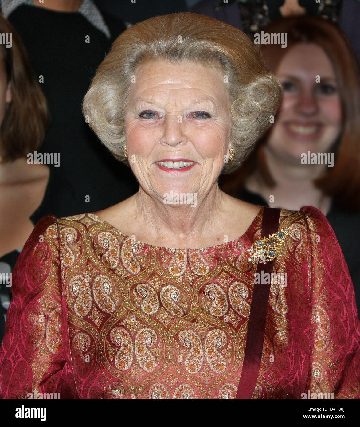 Dutch Queen Beatrix attends the memorial concert of the 175th birth ...