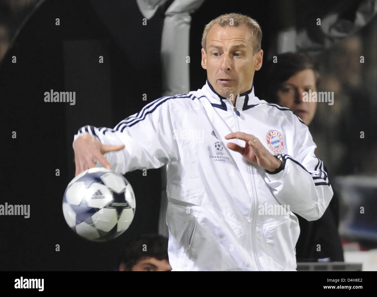 Bayern Munich?s coach Juergen Klinsmann pictured during the Champions ...