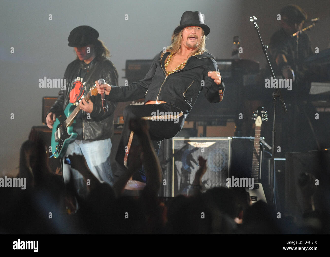 US singer Kid Rock performs at the MTV Europe Music Awards (EMA) in ...