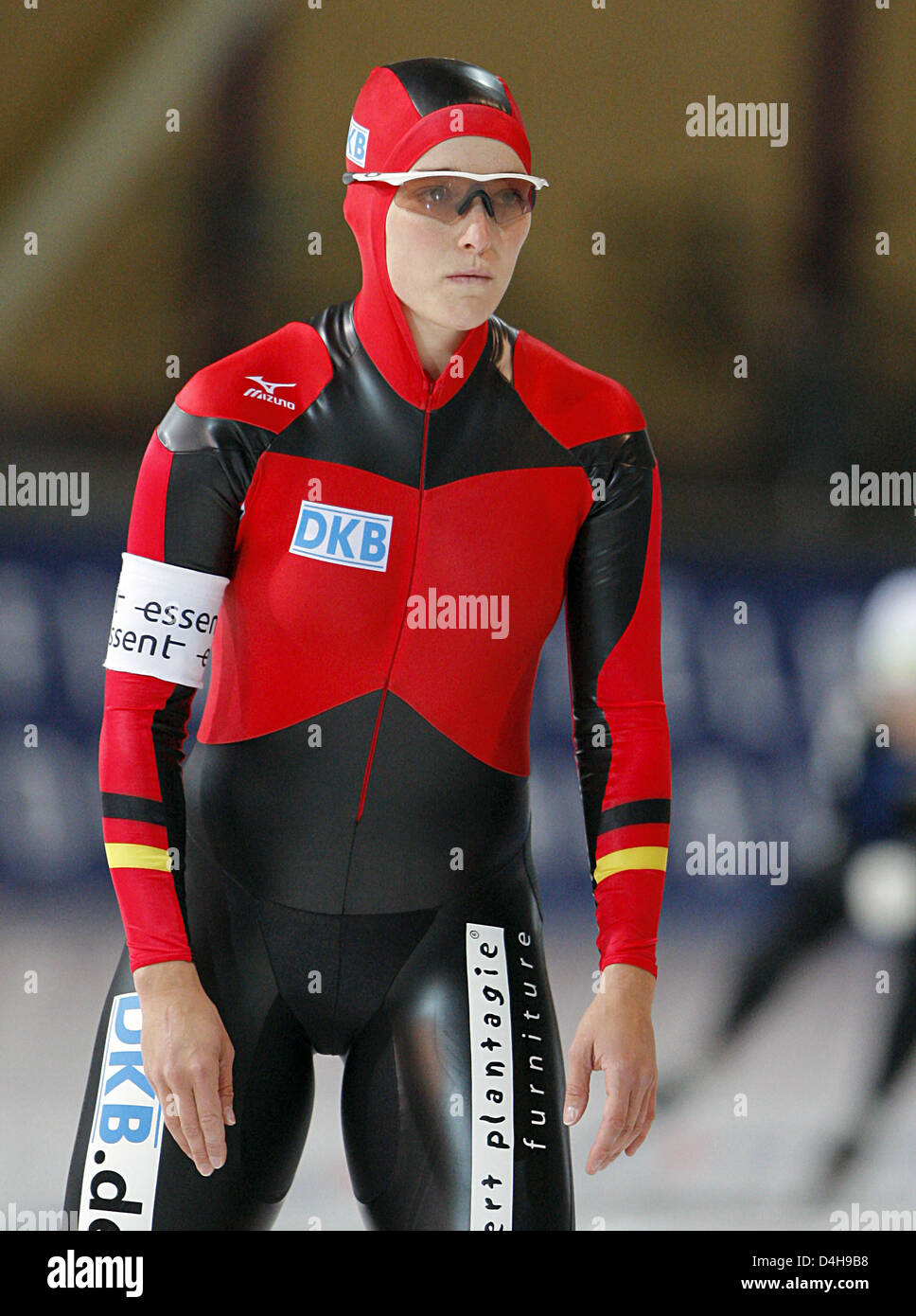German ice speed skater Pekka Koskela is pictured during the 500-metre ...