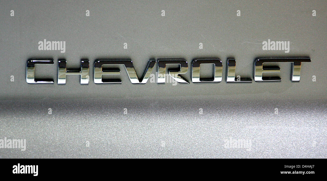 The logo of car manufacturer Chevrolet pictured during the Los Angeles ...