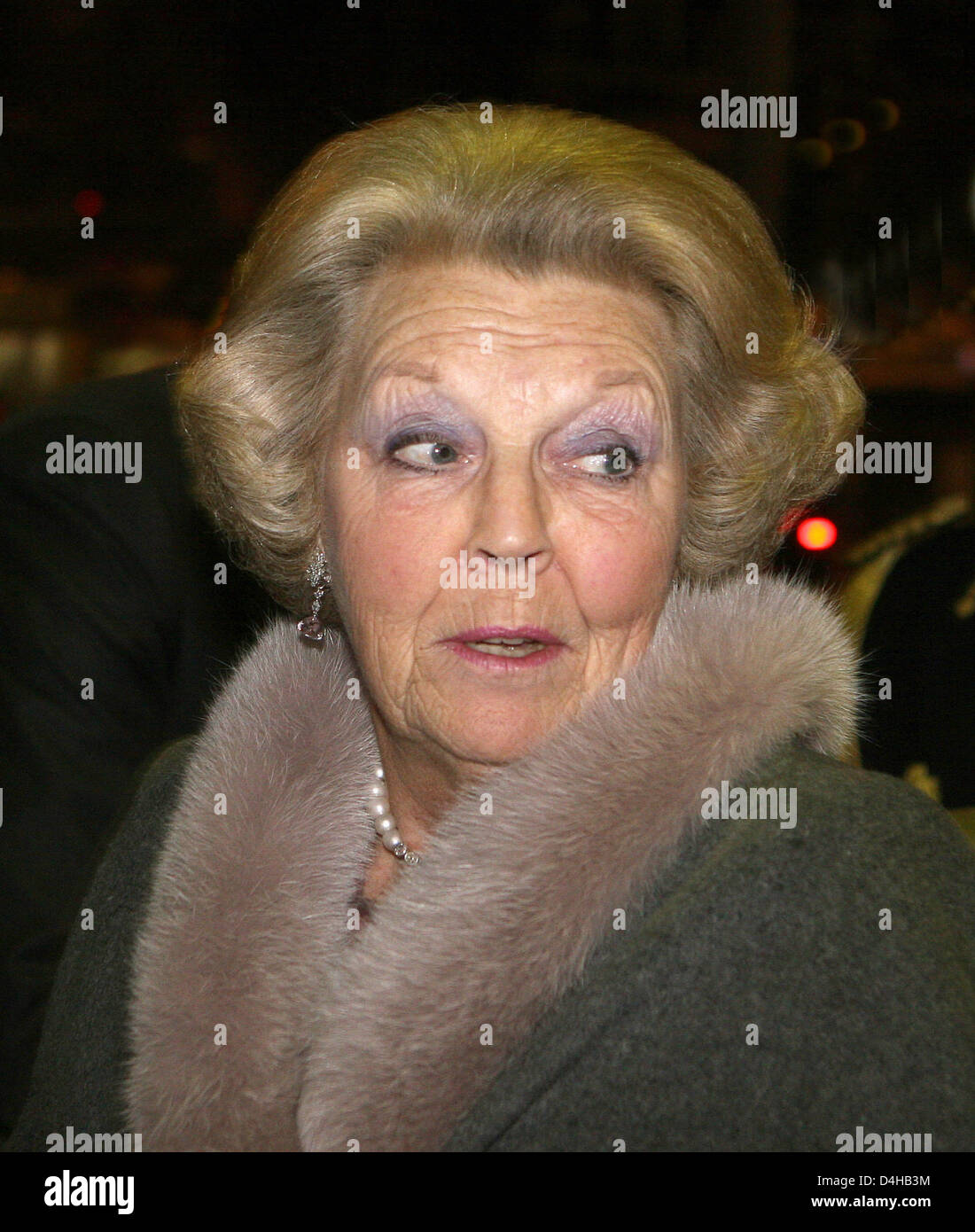 Queen Beatrix of the Netherlands attends the concert ?East Meets West ...