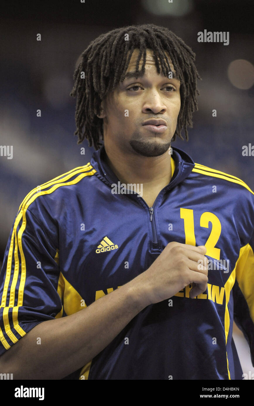Rashad Wright (USA) of Alba Berlin is pictured during the Basketball ...