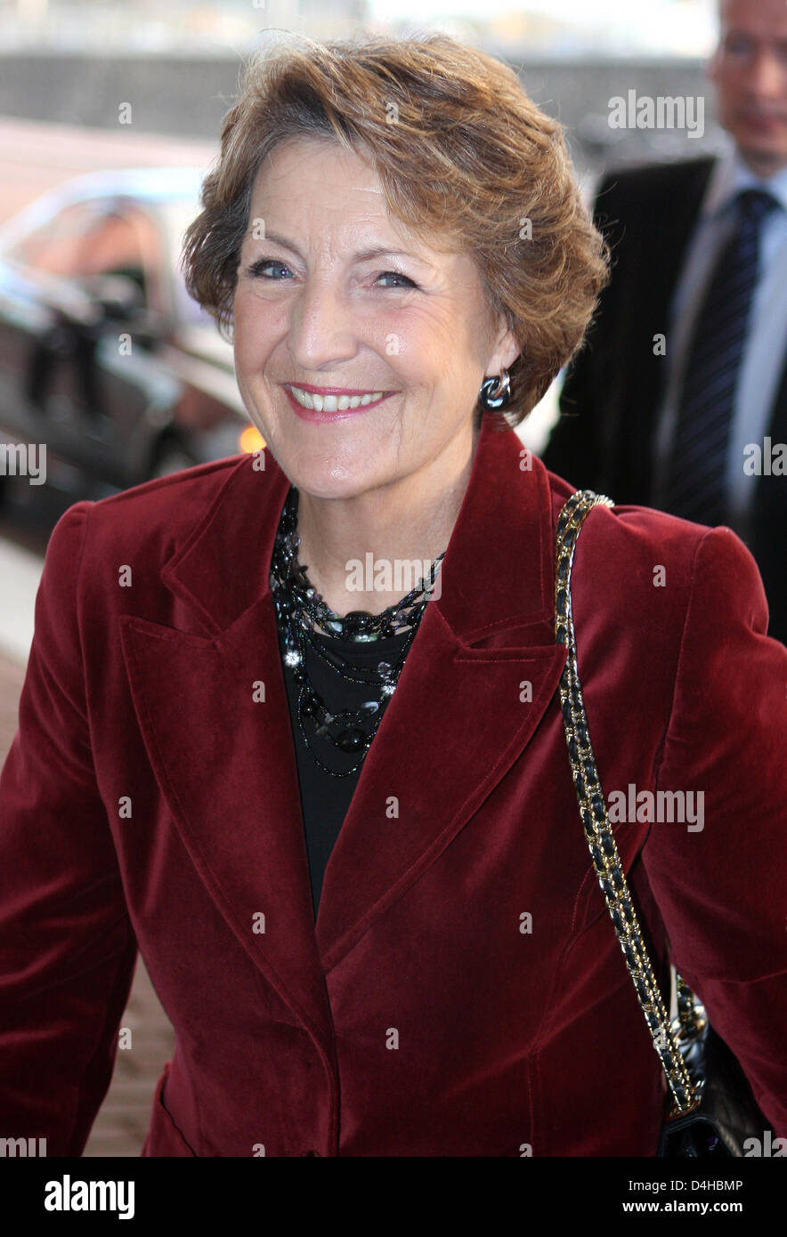 Dutch Princess Margriet arrives to bestow the Prince Bernhard Culture ...