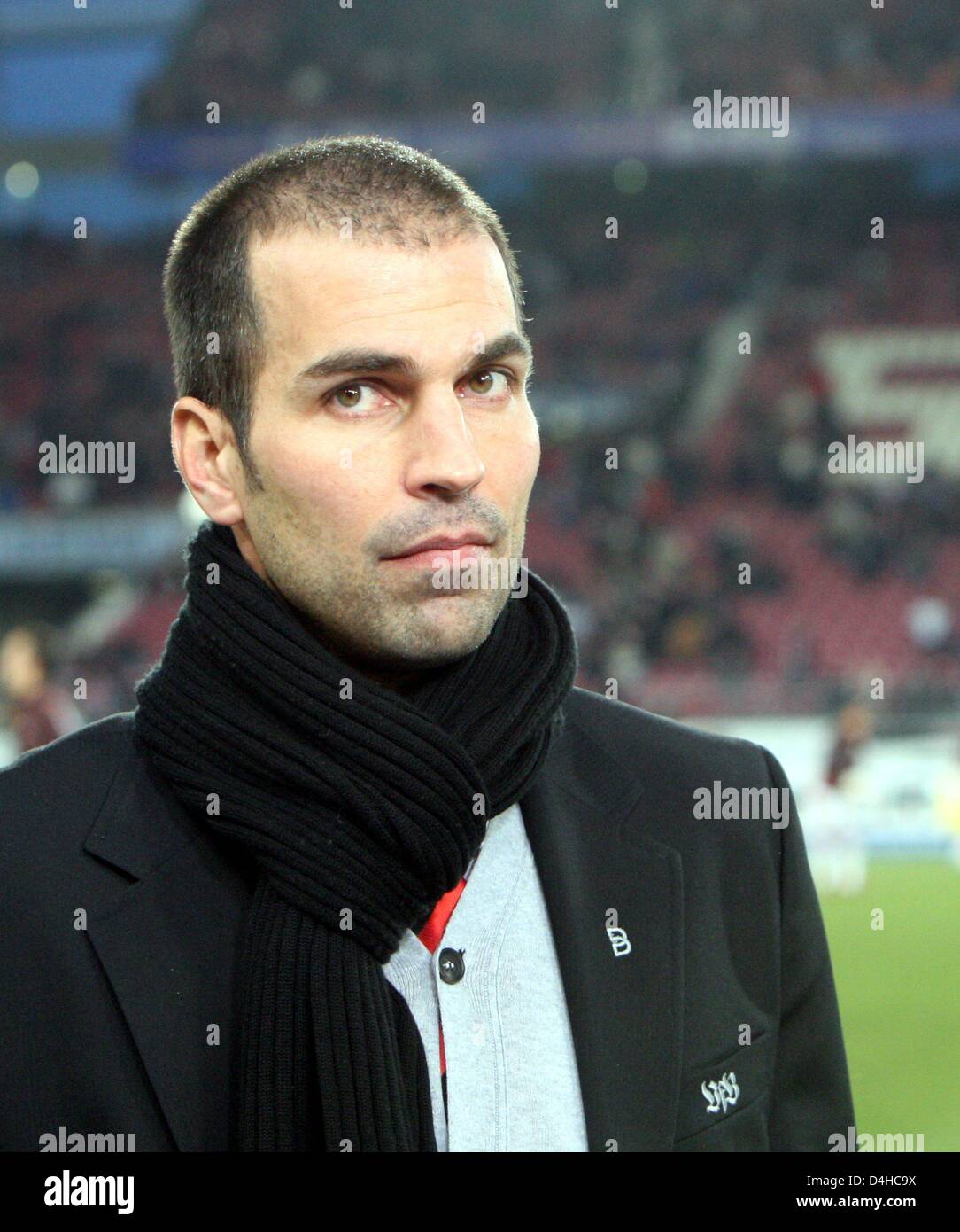 Stuttgart?s new head coach Markus Babbel pictured ahead of his first ...