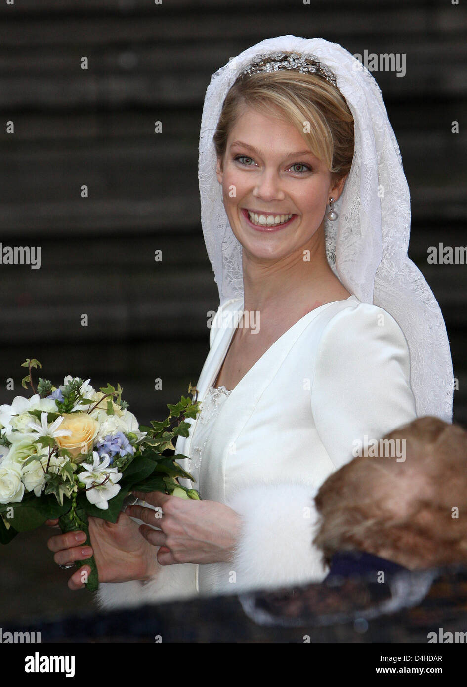 Archduchess Marie Christine of Austria captured during her civil ...