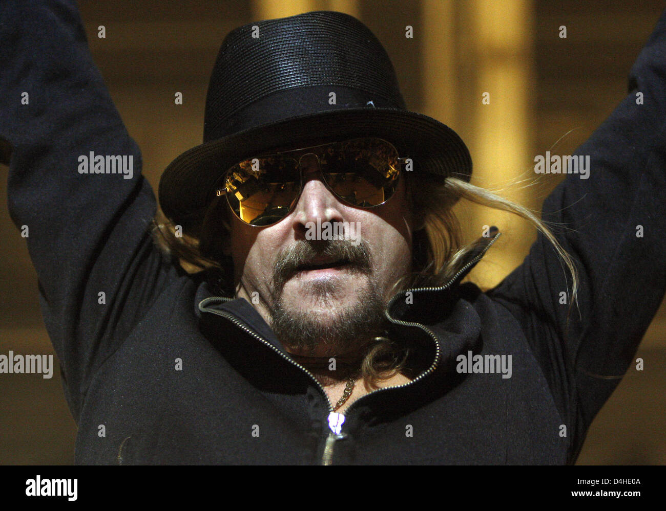 US-singer Kid Rock performs at indoor arena ?Alsterdorfer Sporthalle ...