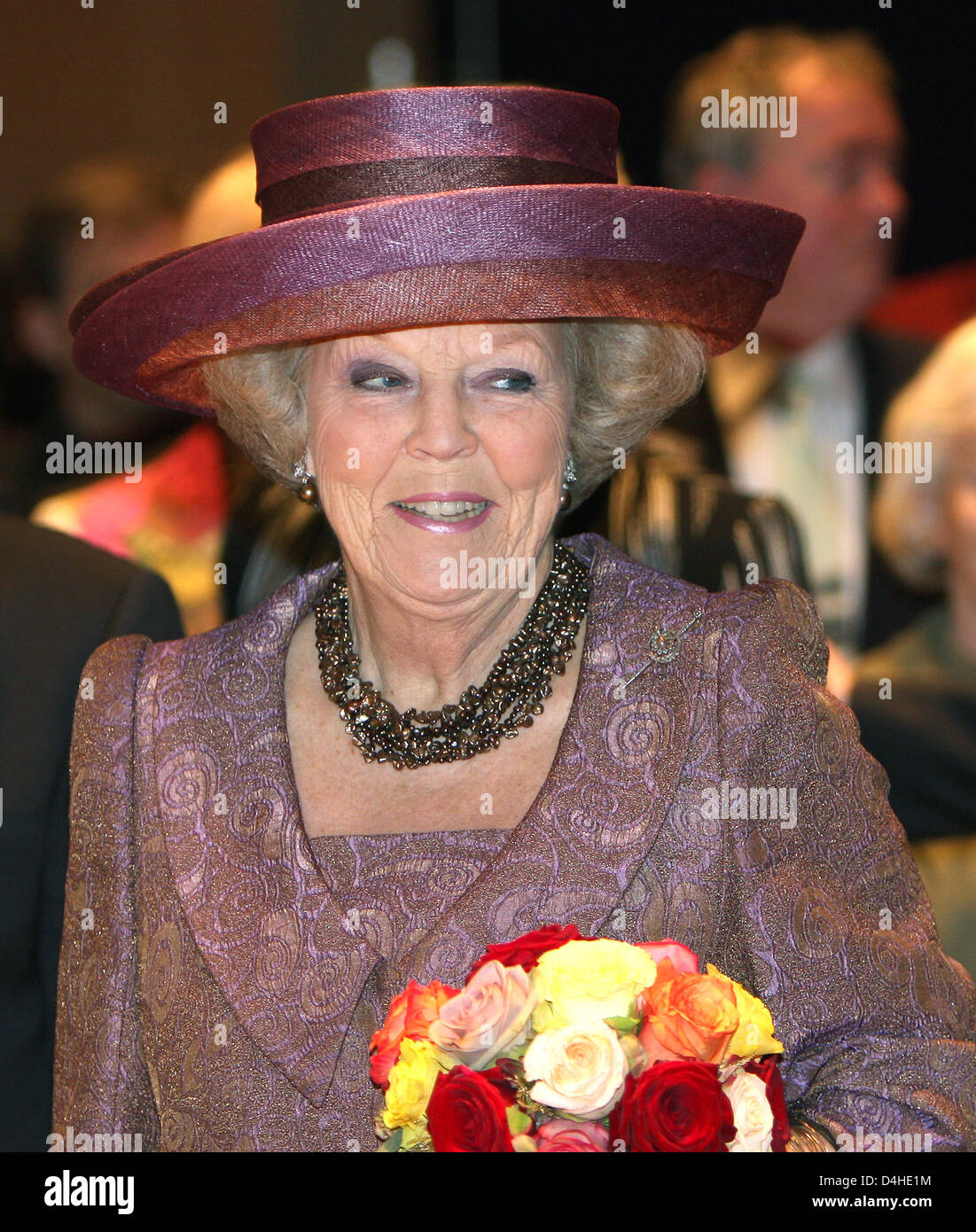 Dutch Queen Beatrix attends the International Inter-Religious ...